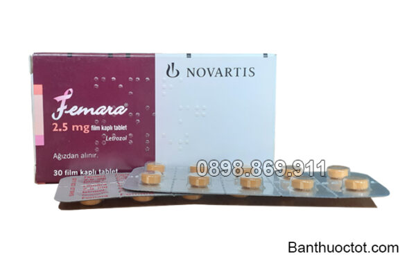 Femara 2.5mg kích trứng là thuốc gì? Chính hãng giá tốt nhất [2025]
